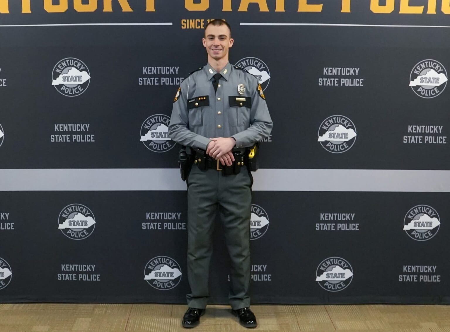 Kentucky State Police Post 15 Welcomes New Trooper Joshua Murphy | WAIN ...